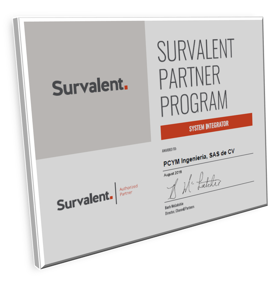 Integrador Survalent - PCYM Ingeniería, Protección, Control y Medición.